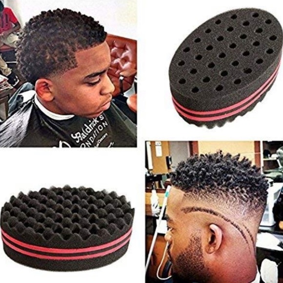Accessories | 2 Pack Unisex Coil Wave Sponge Brush Nwt | Poshmark